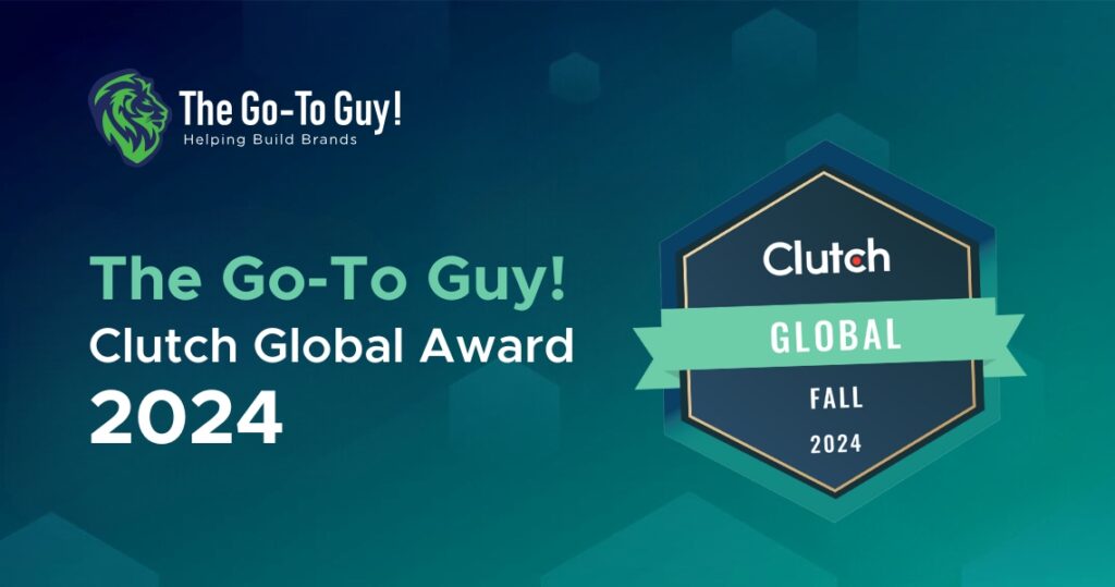 The Go-To Guy! Wins 2024 Clutch Award for Advertising Excellence